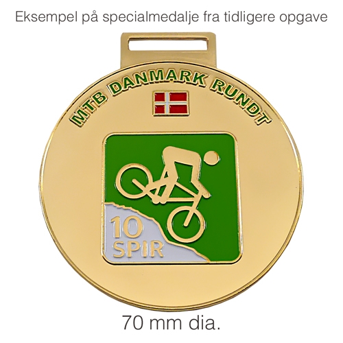 Skapa medaljer med logga och medaljband i egen design