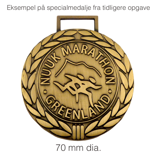 Skapa medaljer med logga och medaljband i egen design