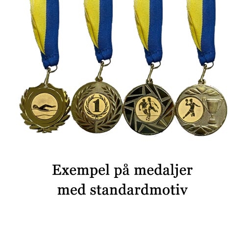 Köp billig guld medalj i metall till barn | Pokalforum